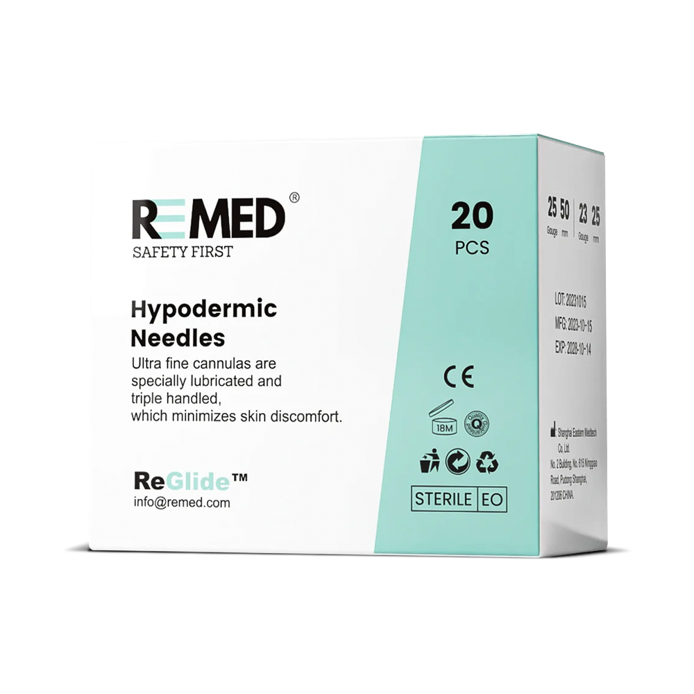 ReMed Cannulas (25G-50mm) 20 pack | LSF Dermal Fillers