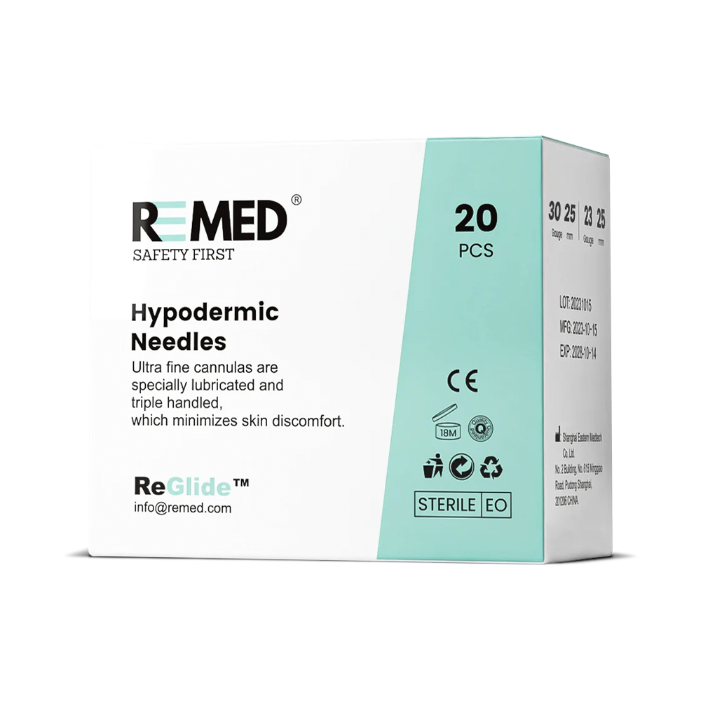 ReMed Cannulas (30G-25mm) 20 pack | LSF Dermal Fillers