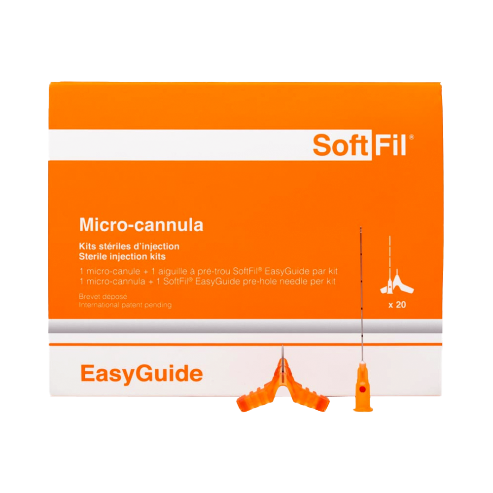 SoftFil EasyGuide 25G x 50 x 5mm (Box of 20 kits) | LSF Dermal Fillers