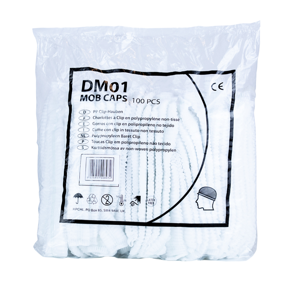 Mob Caps (Pack Of 100) | LSF Dermal Fillers
