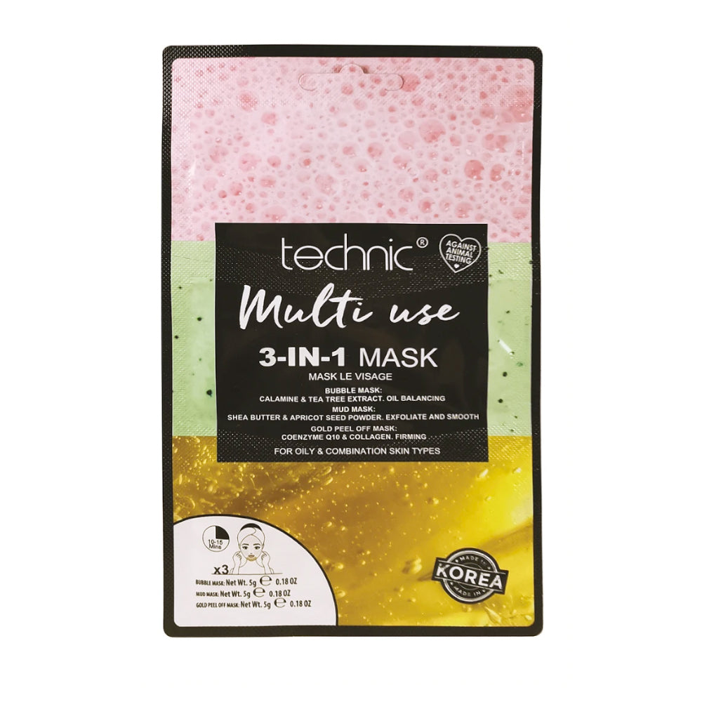 Technic Multi-Use 3-IN-1 Mask | LSF Dermal Fillers