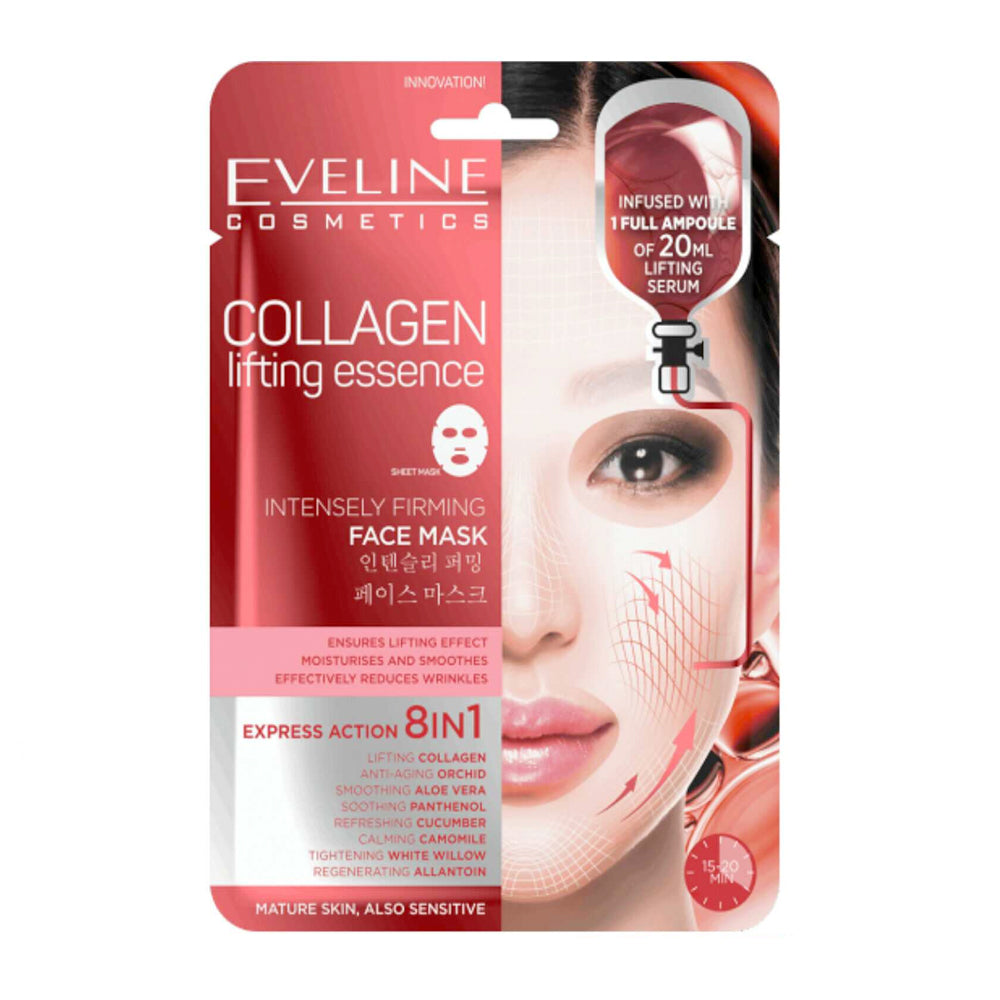 Eveline Collagen Lifting Essence Intensely Firming Face Mask | LSF ...